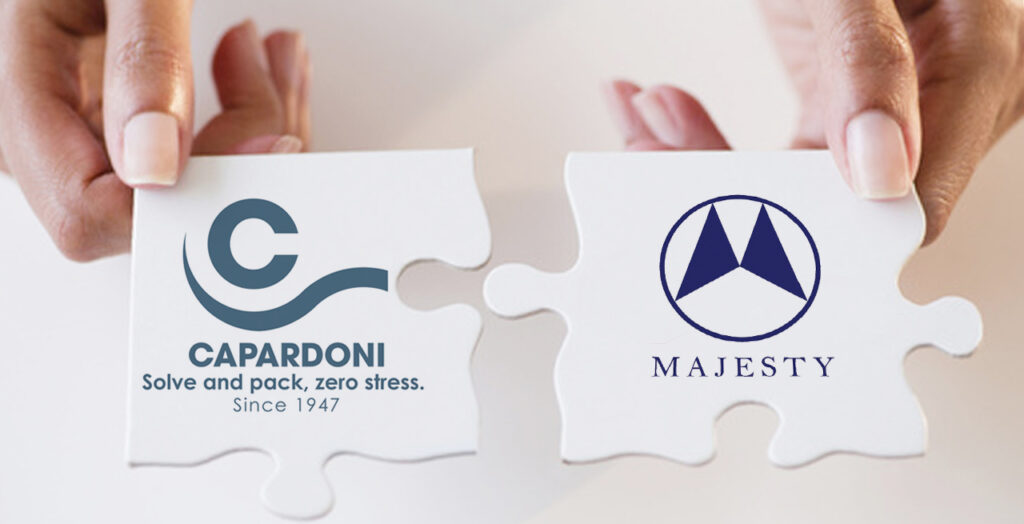 Capardoni renews its partnership with Majesty | Capardoni